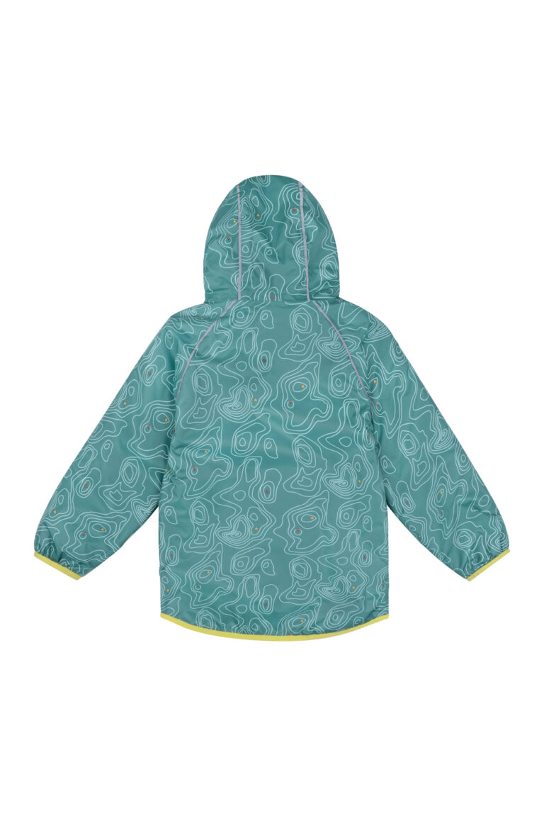 18-24m, Muddy Puddles Recycled Ecosplash lined jacket green - Qookeee