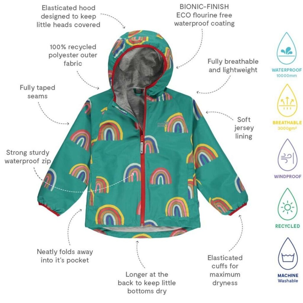 Baby lightweight jackets by Muddy Puddles - Qookeee